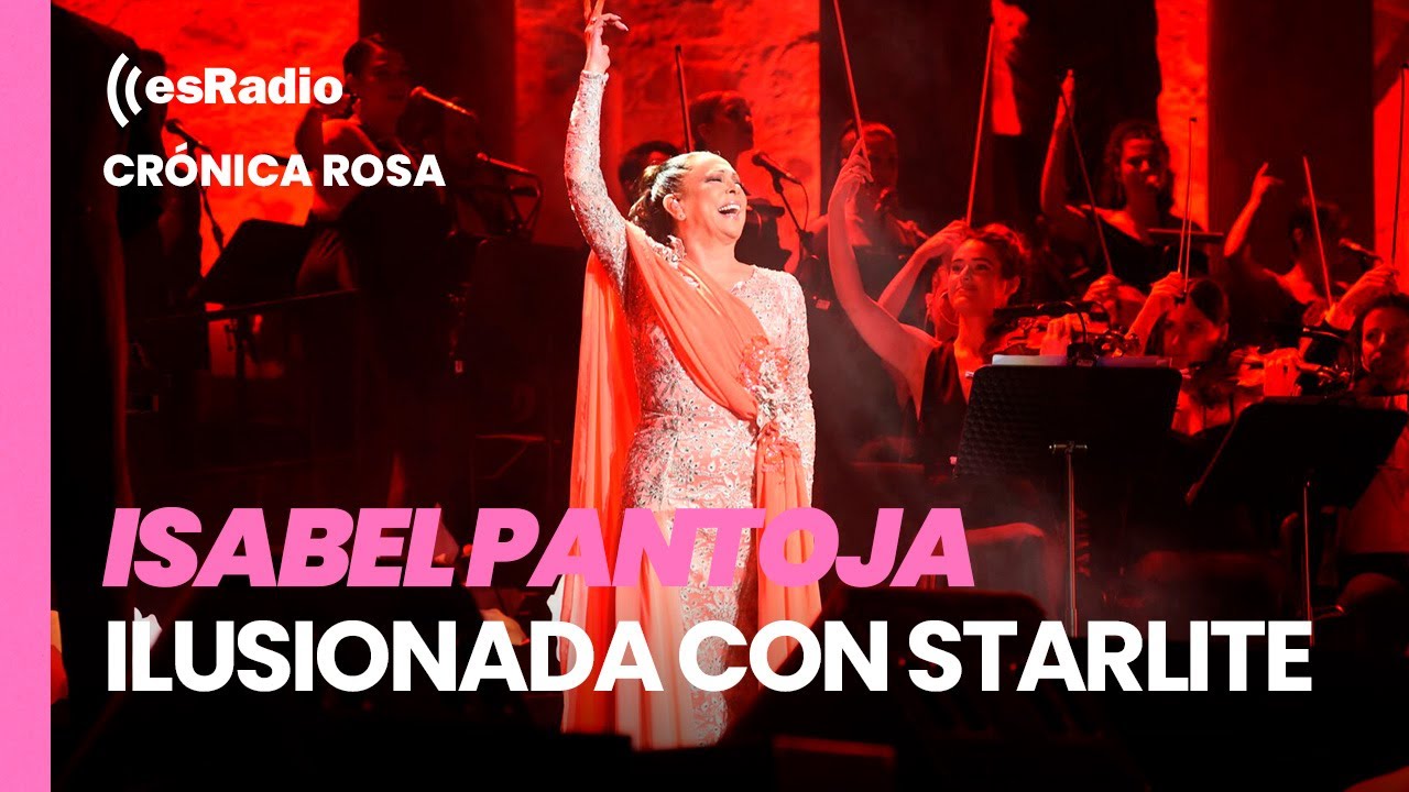 Crónica Rosa: Isabel Pantoja ilusionada en su debut en Starlite - YouTube