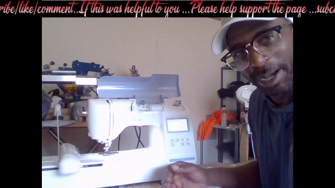 Bother PE 800 set up with the sew bro ep 2 - YouTube