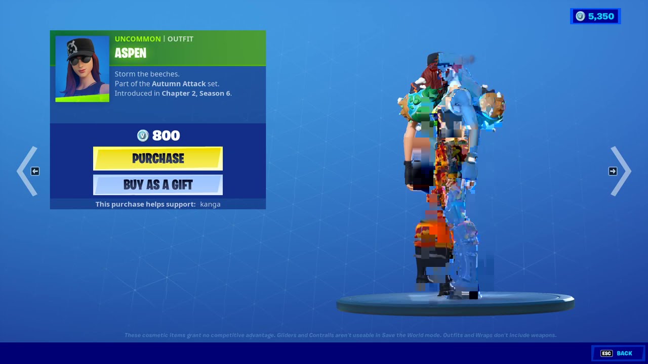 NEW Aspen Skin | Fortnite Item Shop Review (April 24th) - YouTube