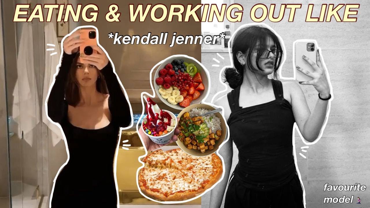 i tried kendall jenner's diet and workout routine (it was HARD) - YouTube
