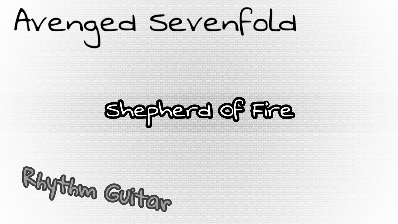Avenged Sevenfold - Shepherd of Fire TABS RHYTHM GUITAR - YouTube