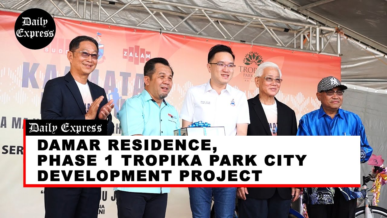 Damar Residence, Phase 1 Tropika Park City development project - YouTube
