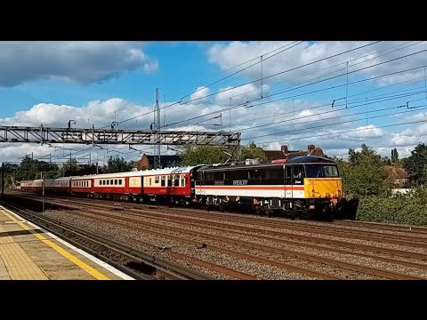 LSL Class 87 002 & 86 101 with a Private Charter - YouTube