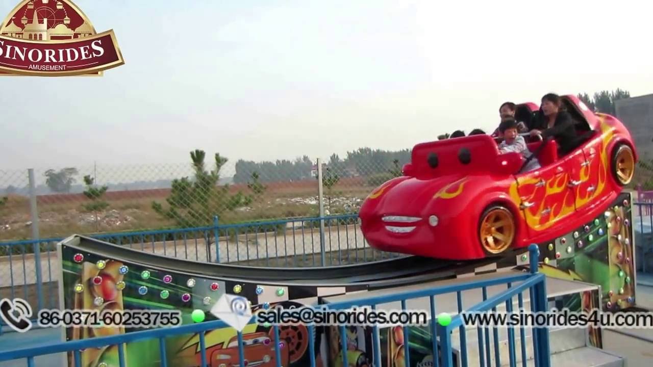 Mini Flying Car Funfair Park Rides - YouTube