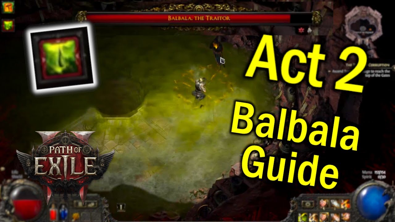 How to Kill Balbala the Traitor | Path of Exile 2 - Act 2 - YouTube