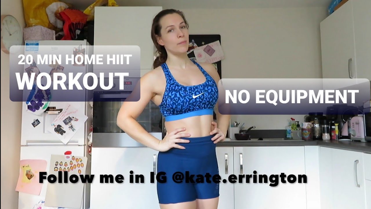 HIIT SESSION AT HOME | KATE ERRINGTON - YouTube