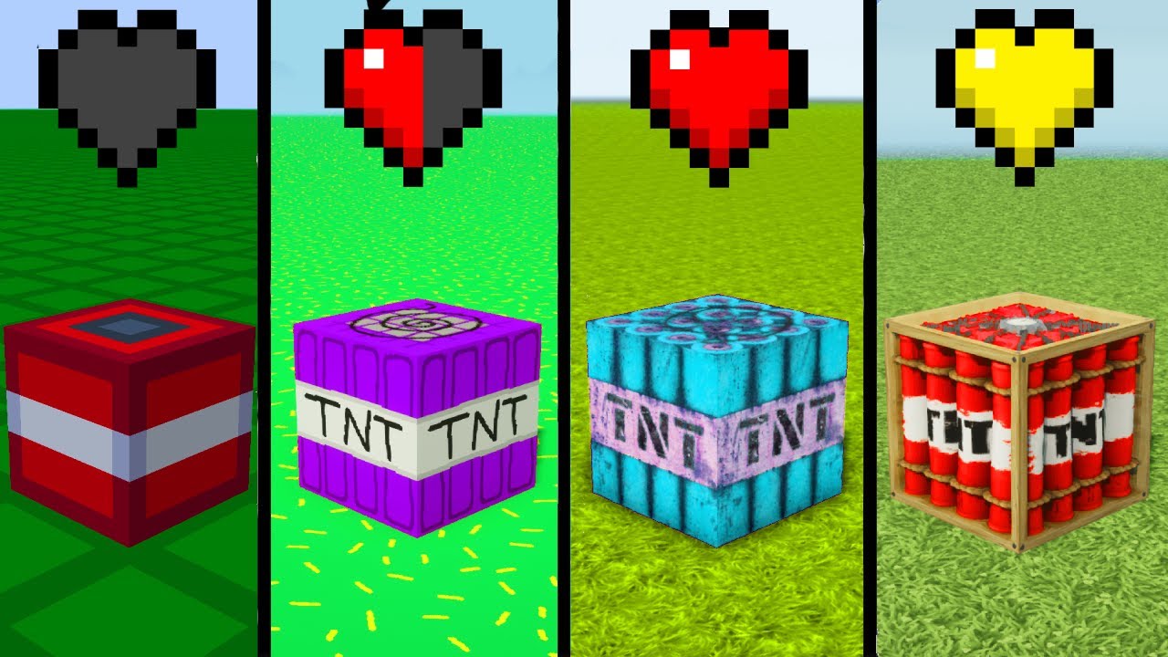 tnt with different hearts - YouTube