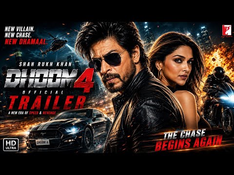 Dhoom 4 Official Trailer (2026) | Shah Rukh Khan, Deepika Padukone | YRF | Fan Made | T-Trailer