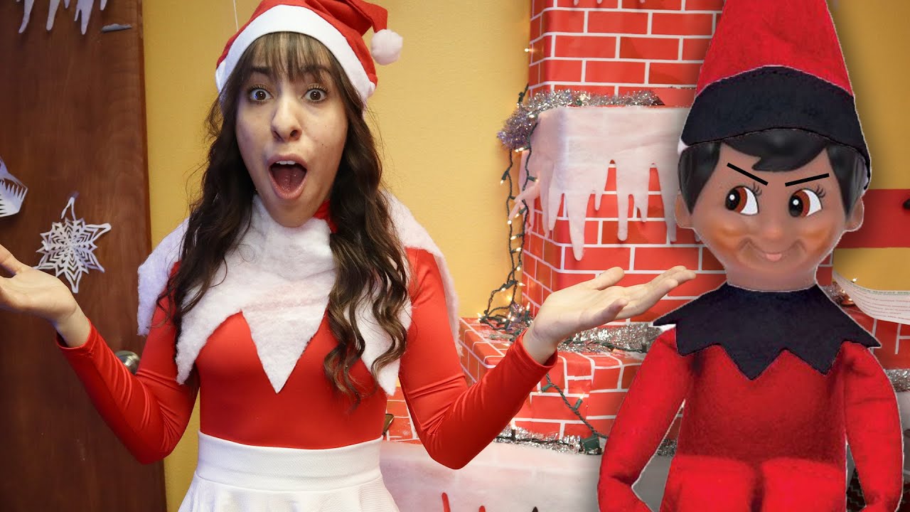 My BAD Elf on the Shelf turned ME Into and an Elf on the Shelf!!! - YouTube