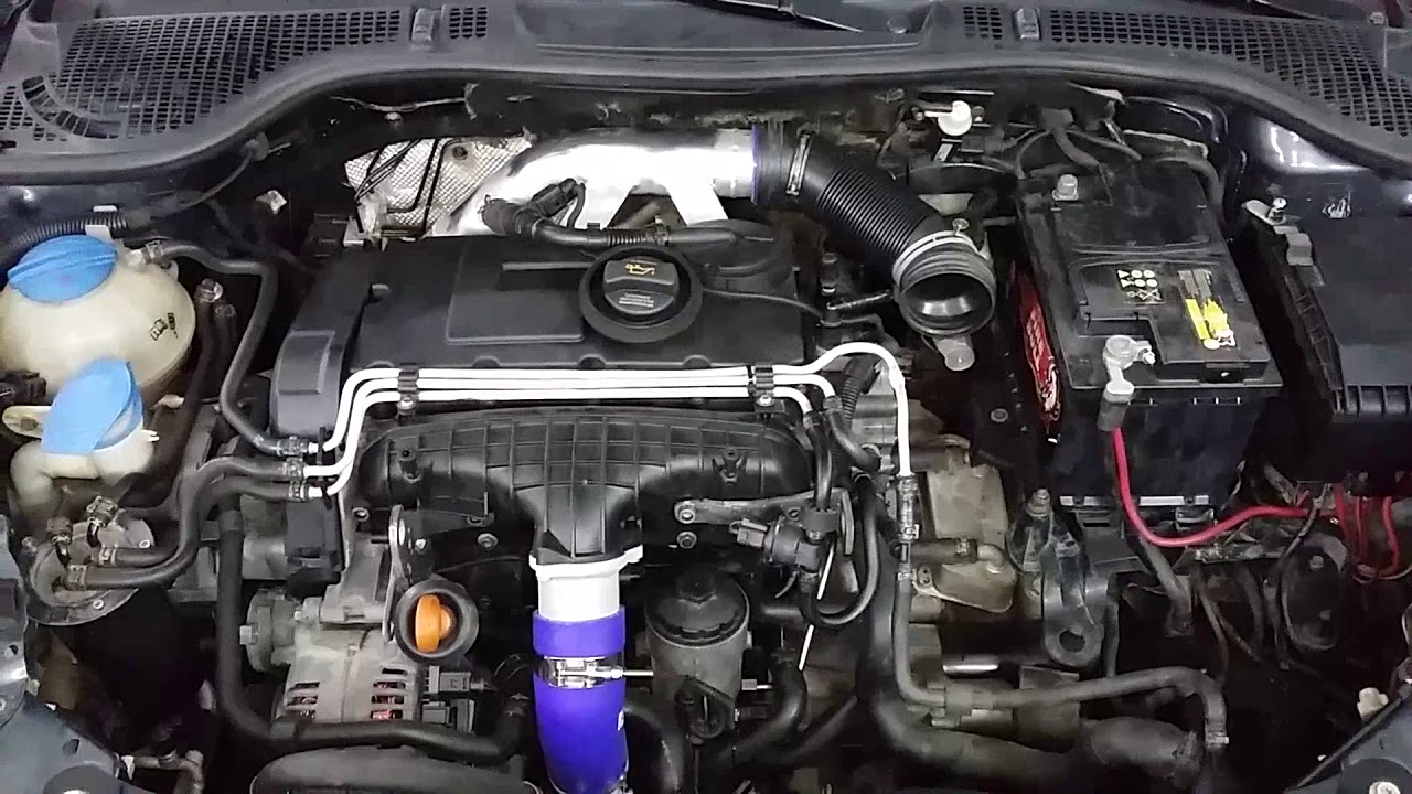 Skoda 2.0 BKD Stage 2+ Underhood - YouTube