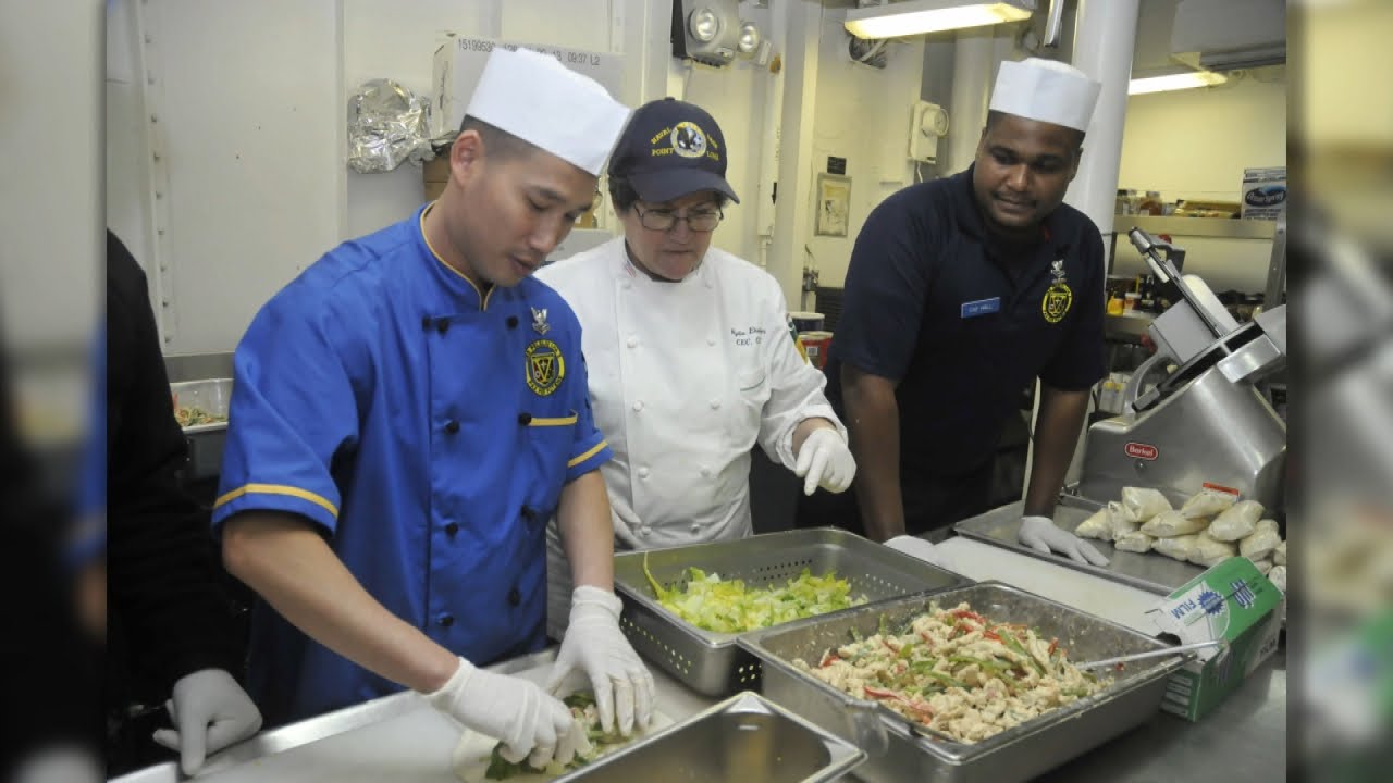 Culinary Specialists Receive Professional Chef Certification - YouTube