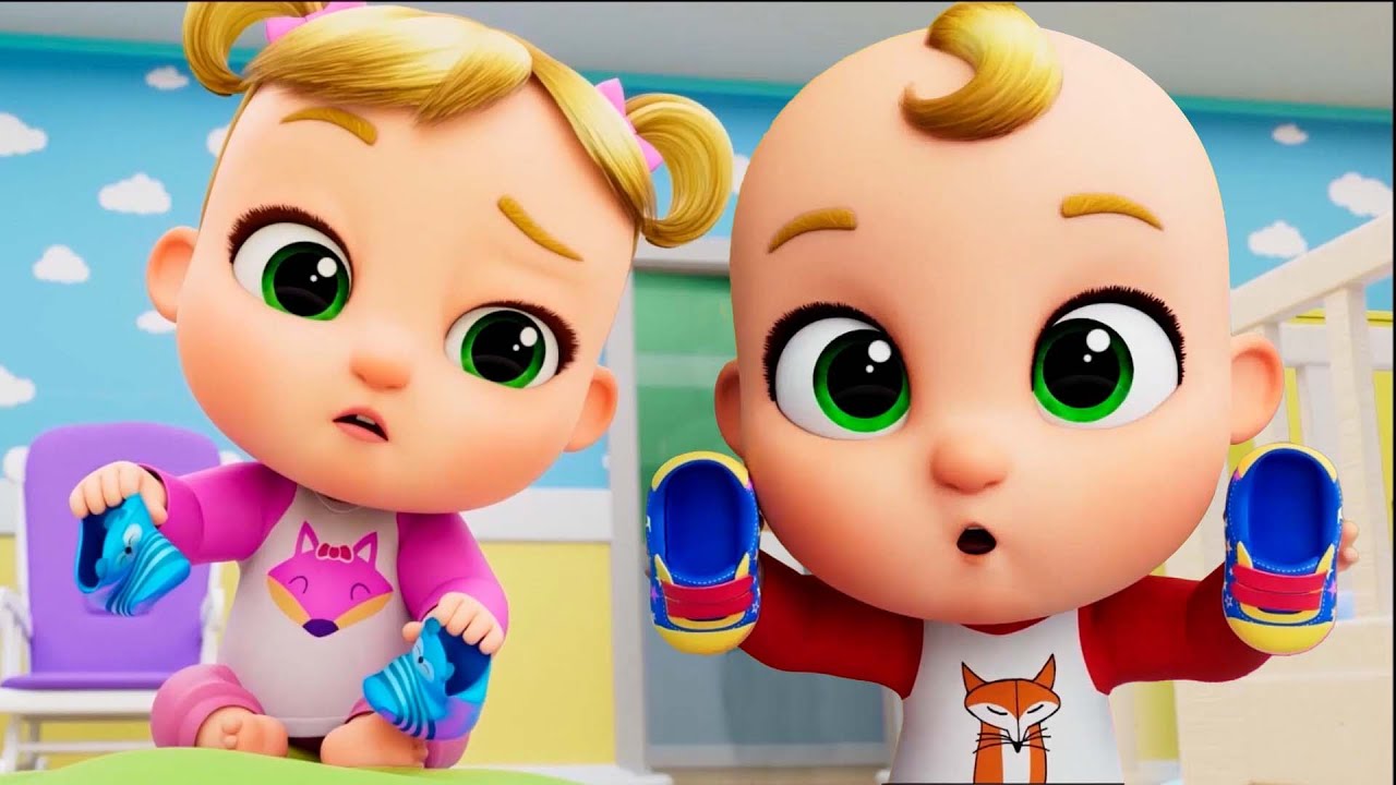 Let’s Get Dressed | Kids Cartoons and Nursery Rhymes - YouTube