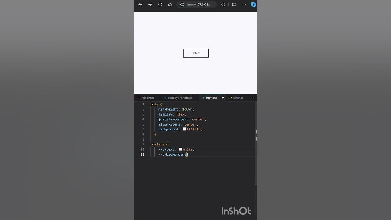 Micro Css Delete Button Animationcoding Cssanimationwebdevelopment