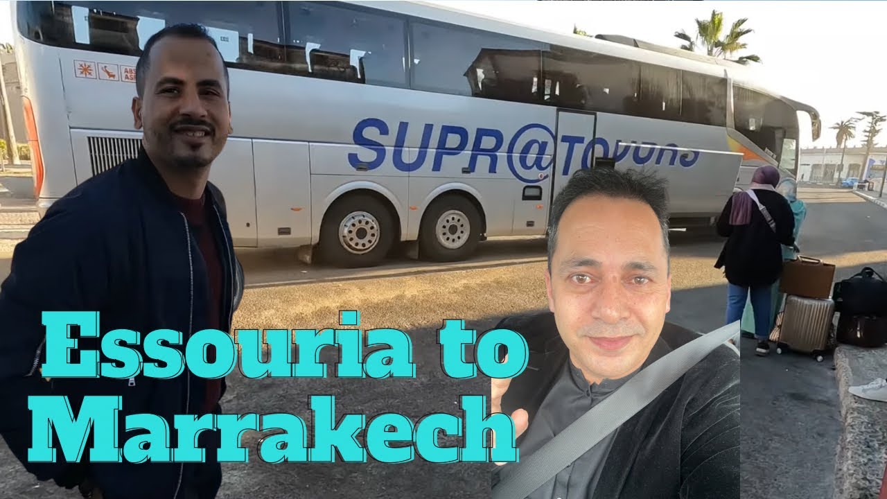 Essaouira to Marrakech SupraTours coach Morocco - YouTube