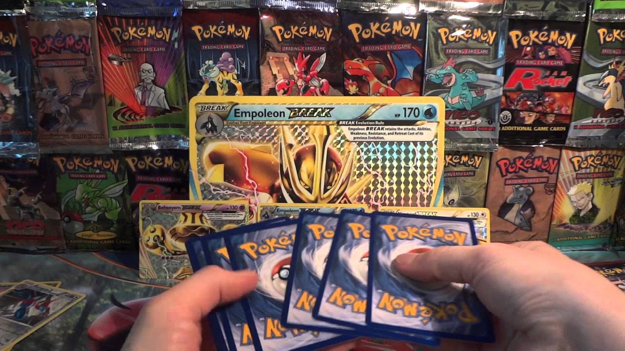 Pokemon Opening - BREAK Evolution Box - YouTube