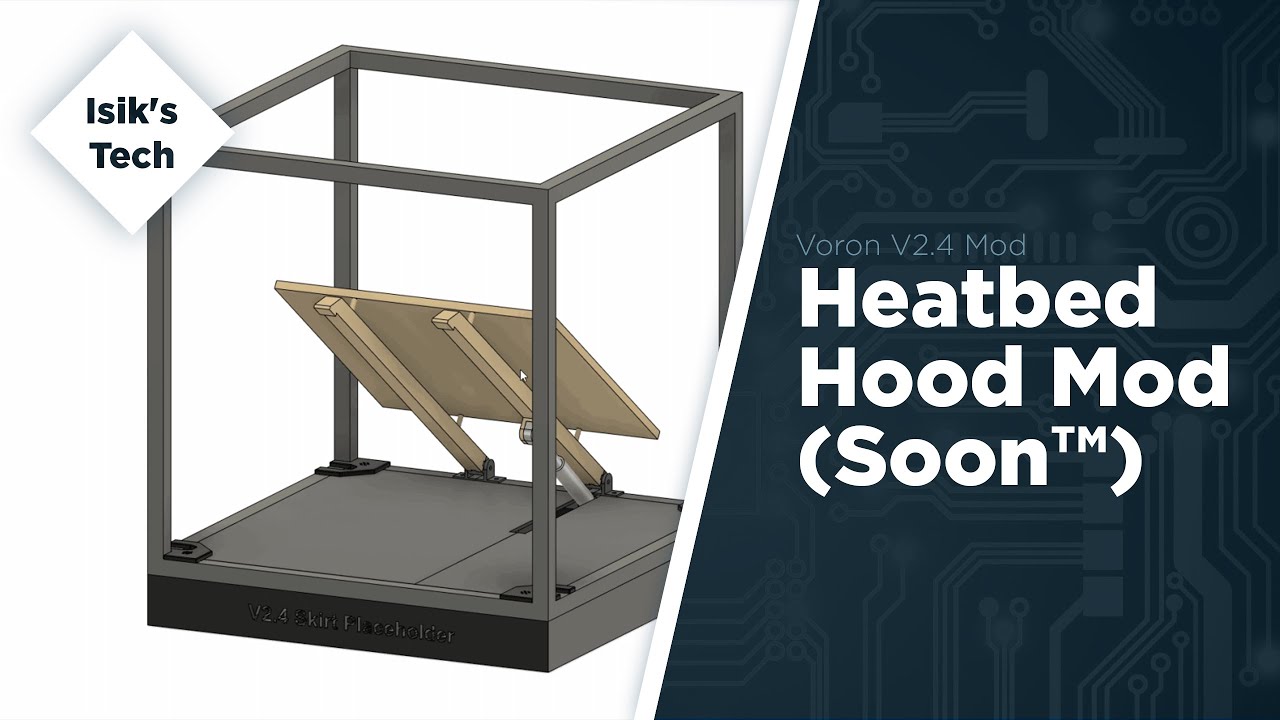 Voron 2.4 Heatbed Hinge Mod Announcement - YouTube