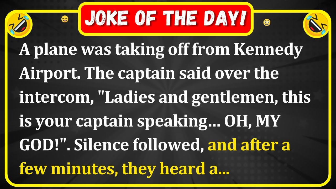 🤣The captain made an announcement over the intercom... | funny joke ...