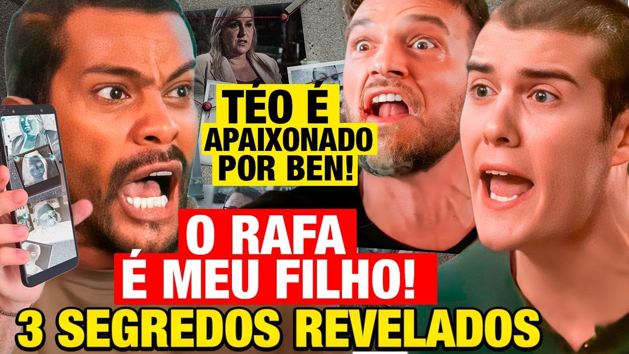 VAI NA FÉ - Ben descobre que RAFA É SEU FILHO e que Téo é APAIXONADO ...