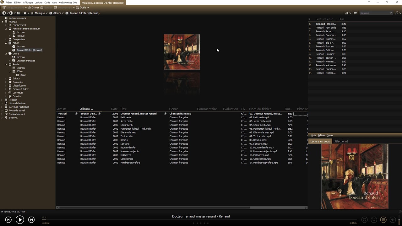 Ecouter votre musique sur votre PC avec MediaMonkey Windows - YouTube