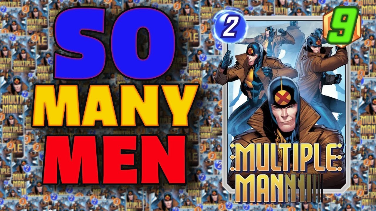 [Marvel Snap] MULTIPLE MAN NEVER STOPS CLONING - YouTube