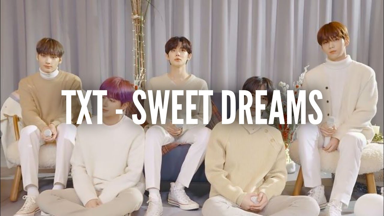 TXT - 'Sweet dreams' easy lyrics - YouTube