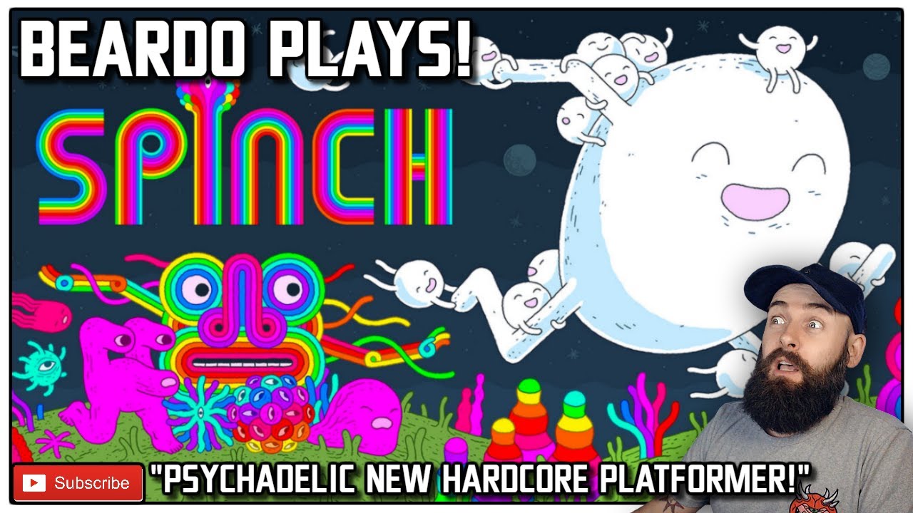 SPINCH Gameplay // A Cute Platformer with Psychadelic Visuals / Spinch ...