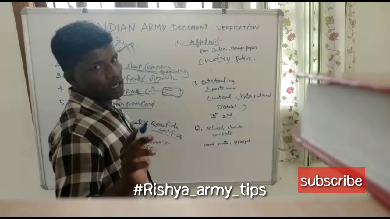 Indian army document and certificate verification details tamil_ # ...