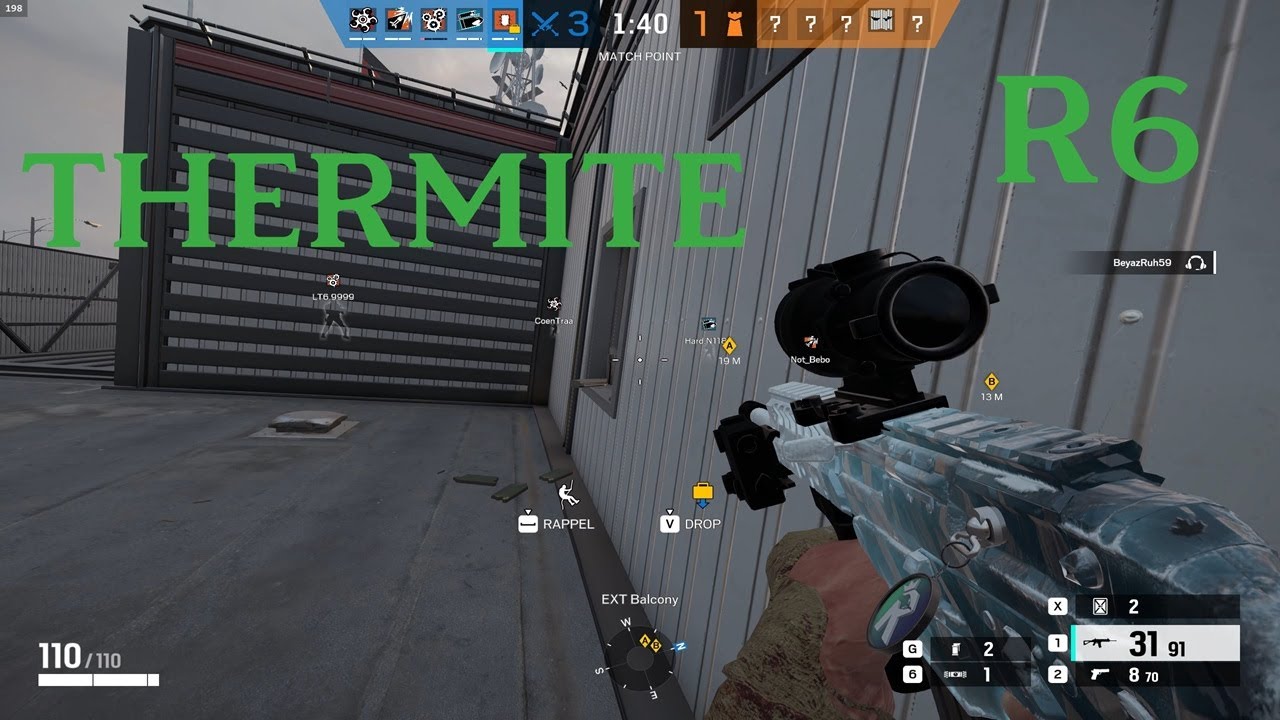 RAINBOW SIX SIEGE : THERMITE - YouTube