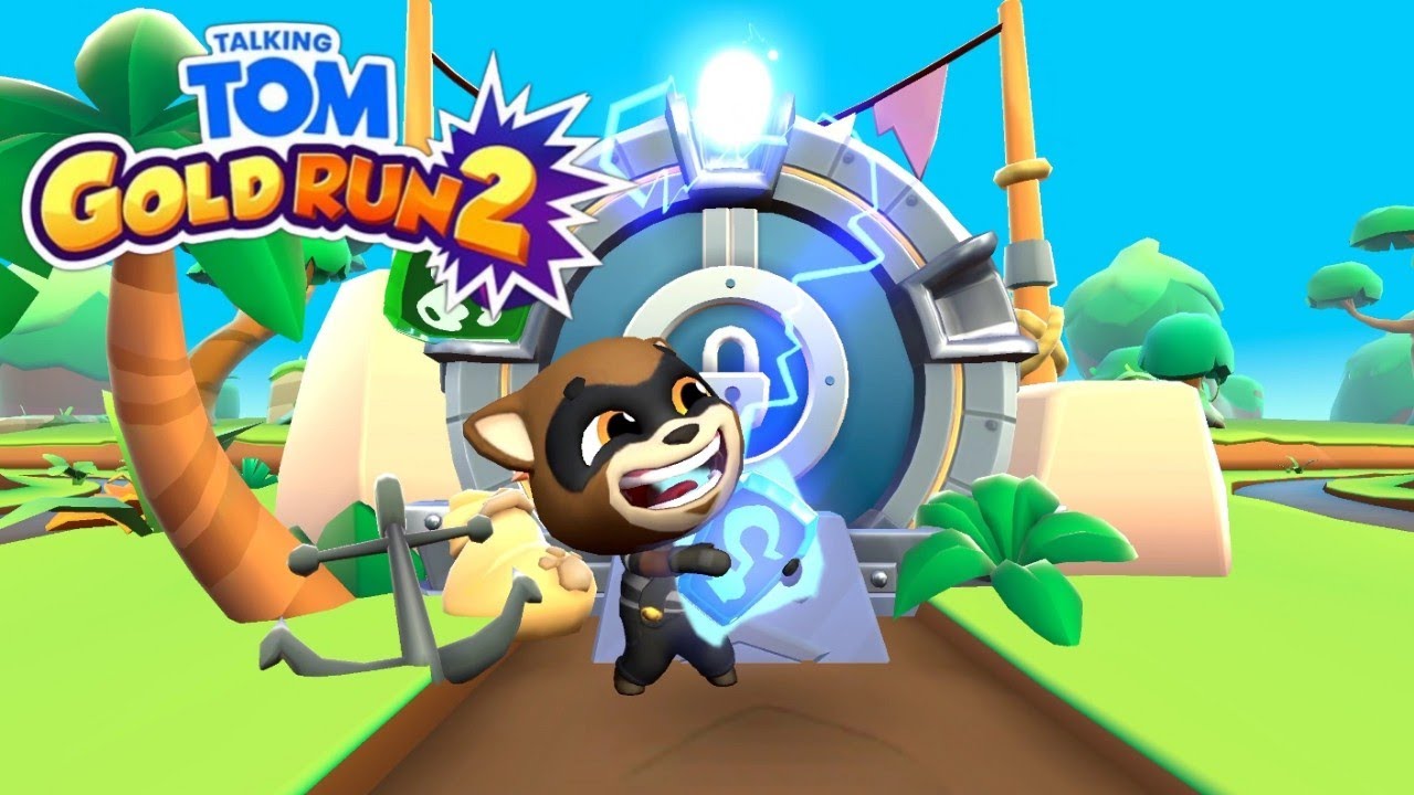 Talking Tom Time Rush - Raccoon Boss, Tom Explores & Unlock All Crystal ...