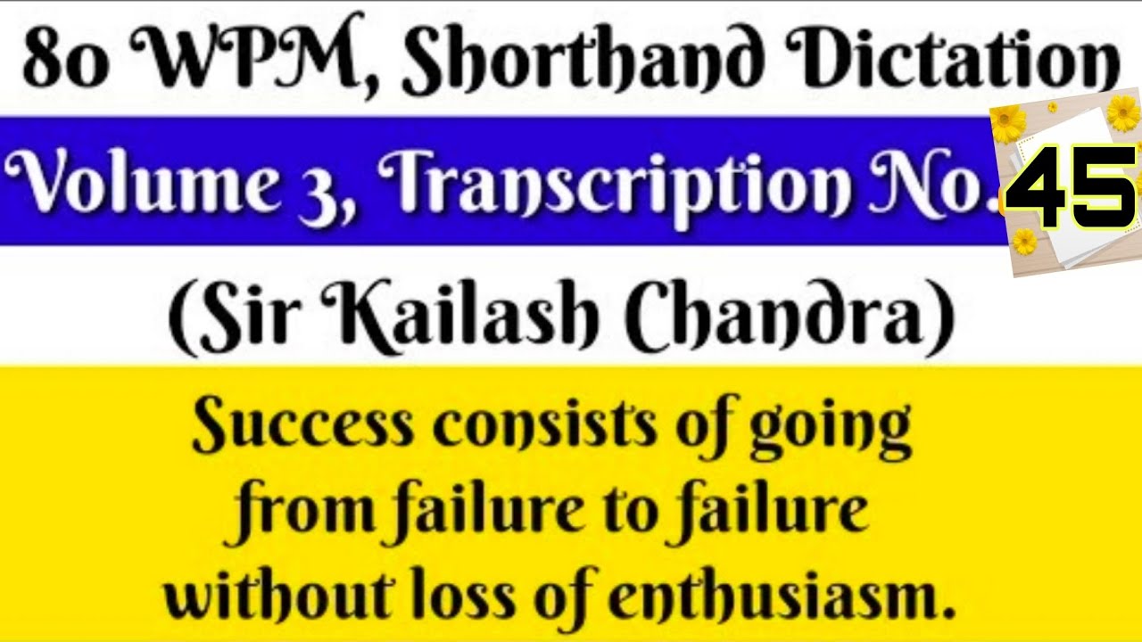 steno passage basic and advance level @missheena9517 online class speed ...