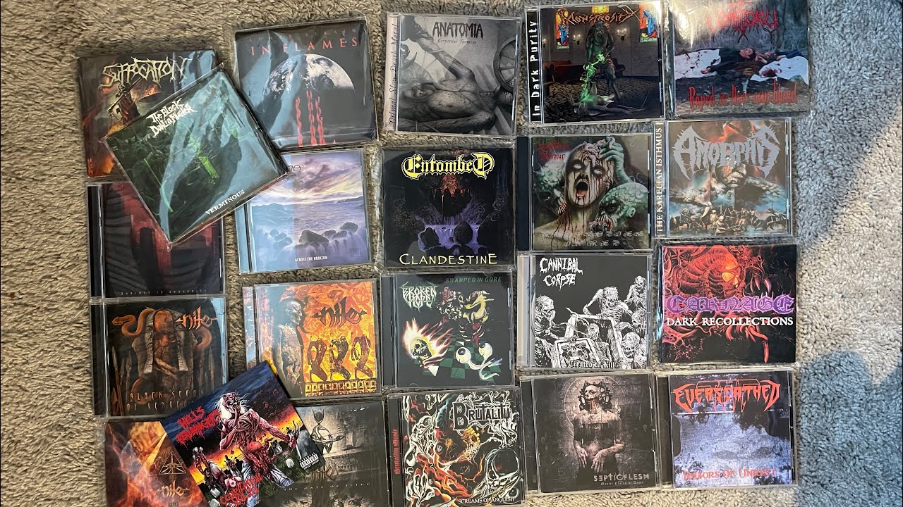 ALL DEATH METAL CD COLLECTION UPDATE “Nothin’ But The Good Stuff” -M.M ...