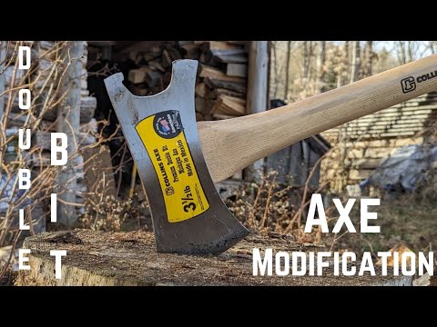 Double Bit Axe Modification - YouTube