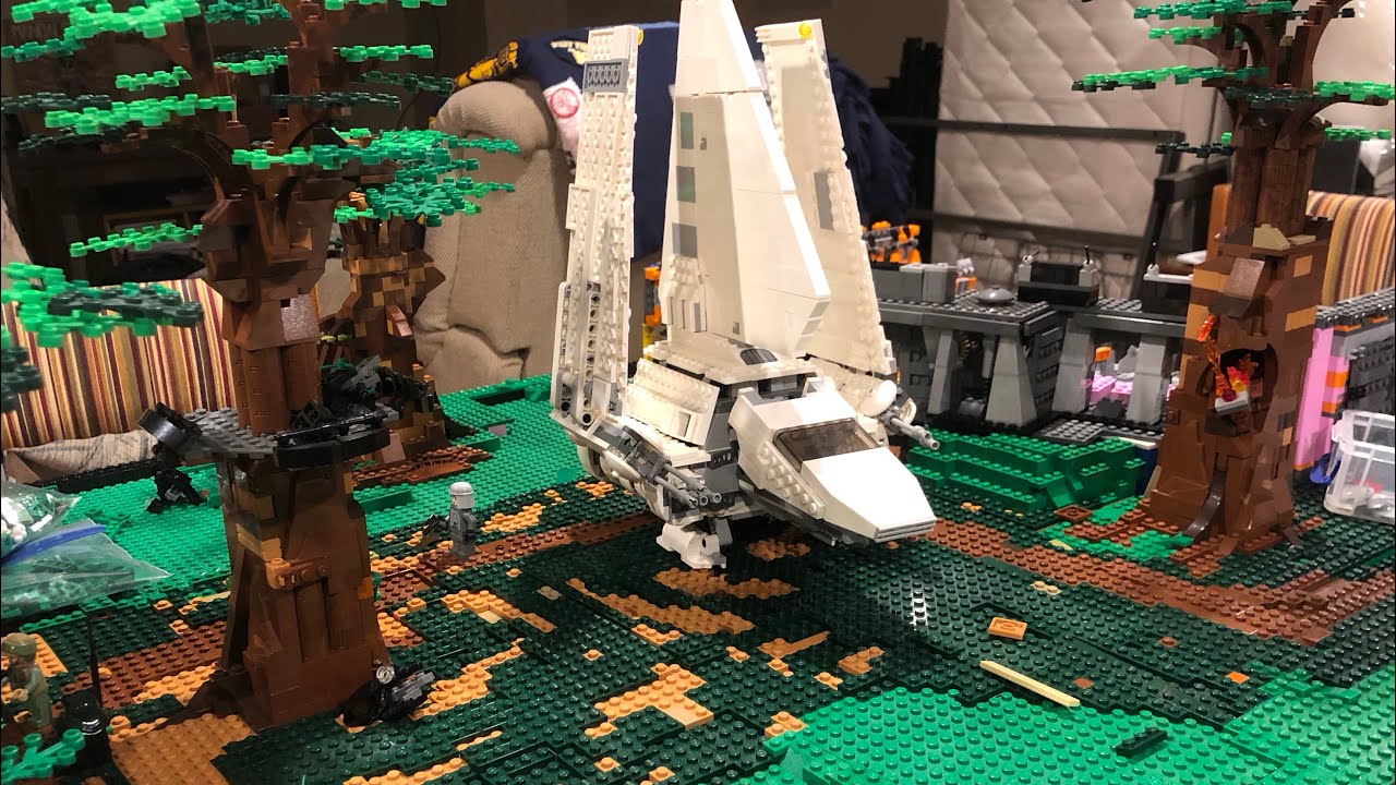 LEGO Star Wars Battle of Endor Moc | Week 10 - YouTube