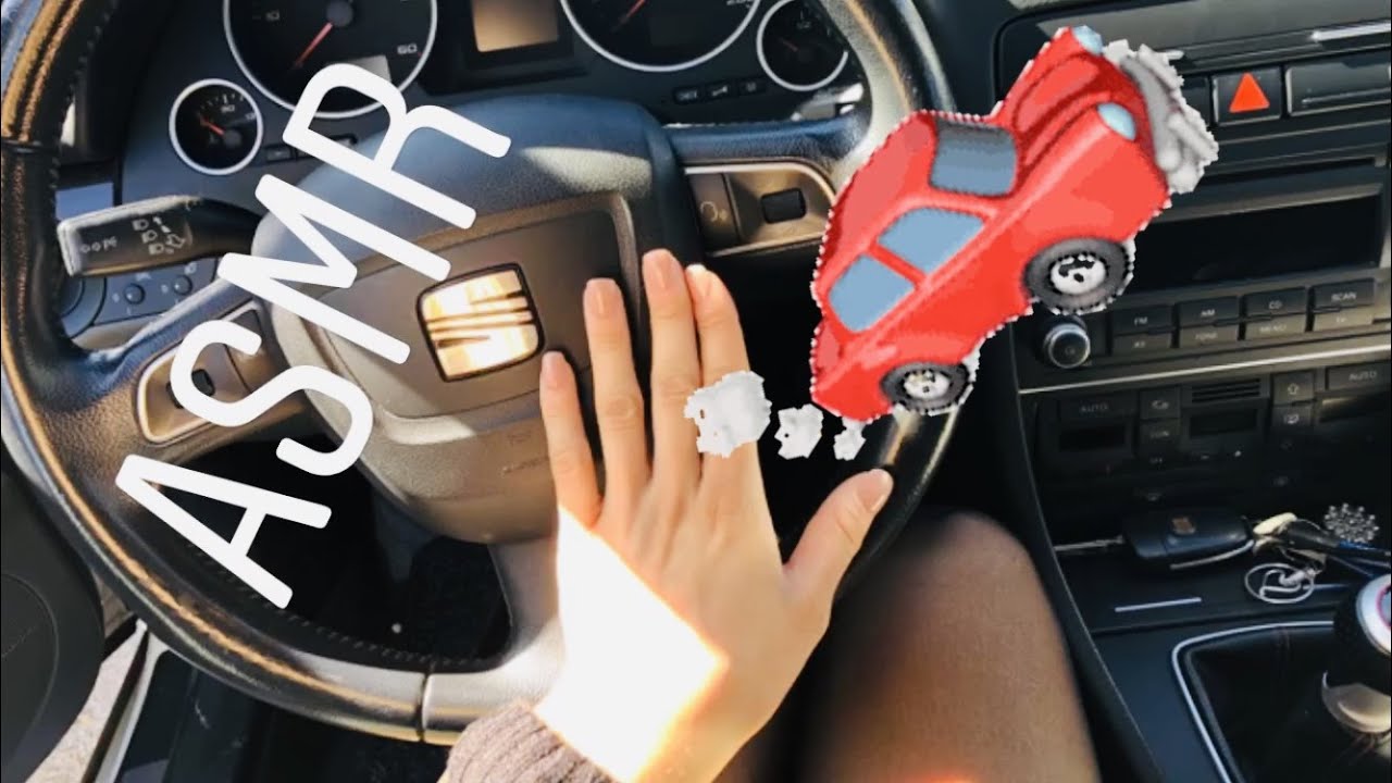 🚗ASMR Car Tapping With Mouth Sounds *Soft Spoken* - YouTube