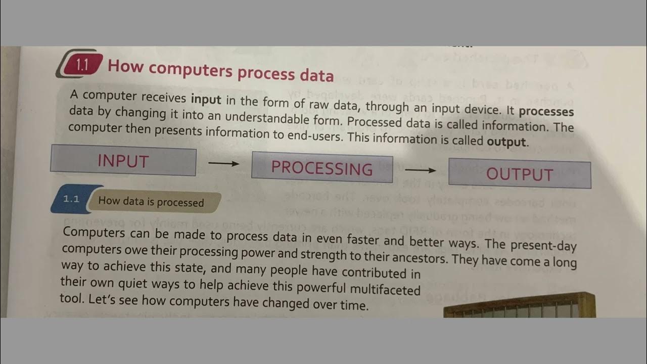 How computer process data? — Urdu - YouTube