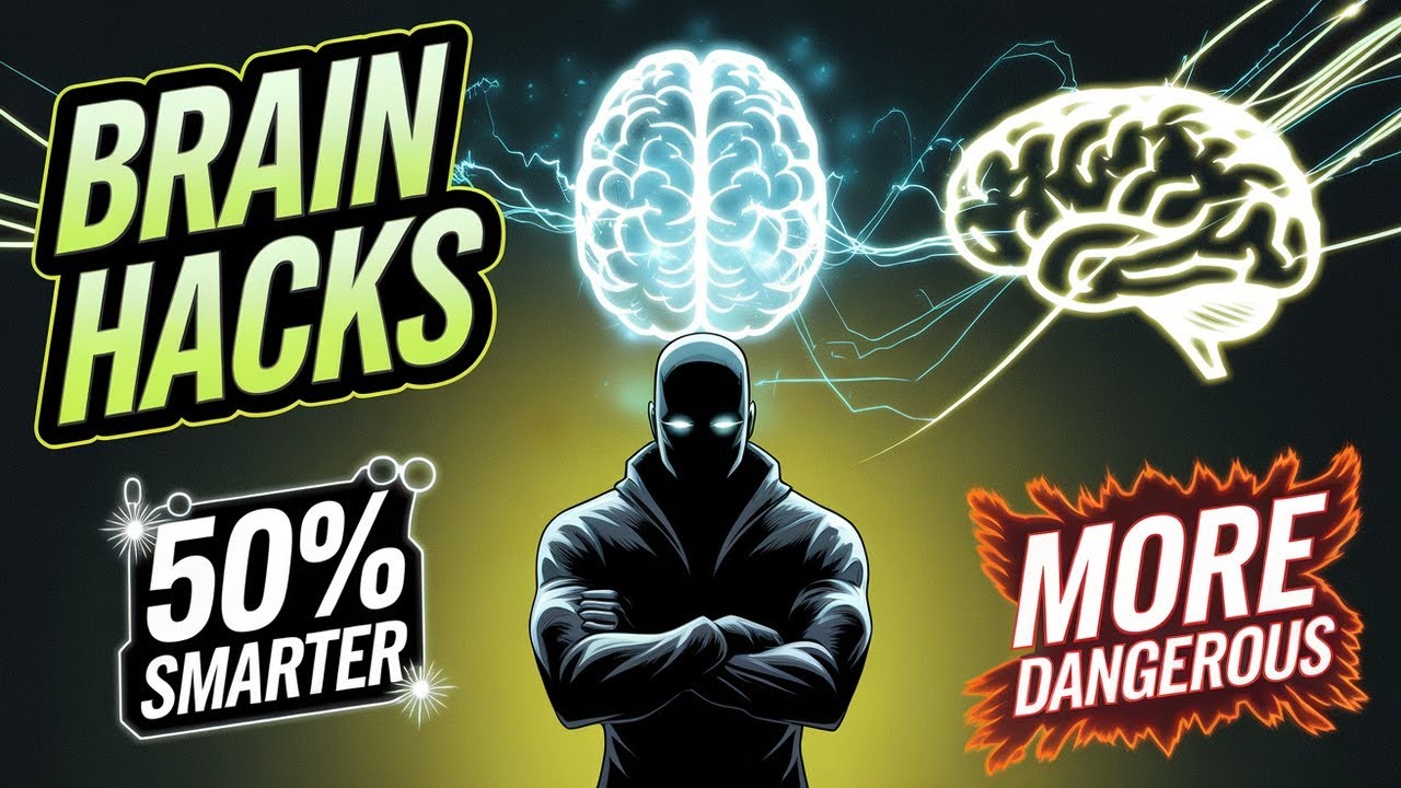 BRAIN HACKS to Make You 50% SMARTER and Become More DANGEROUS - YouTube