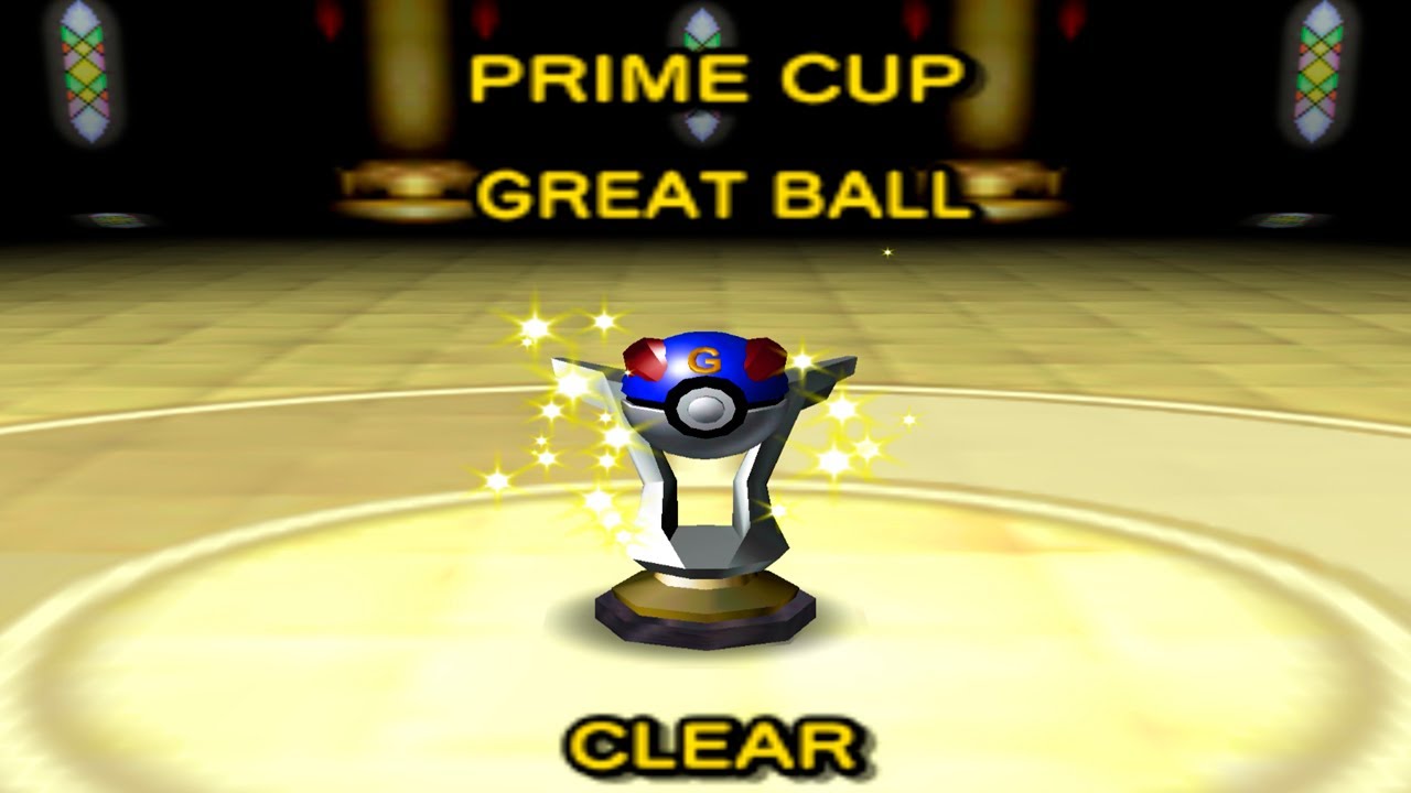 Pokémon Stadium - Prime Cup Full (Great Ball) - YouTube