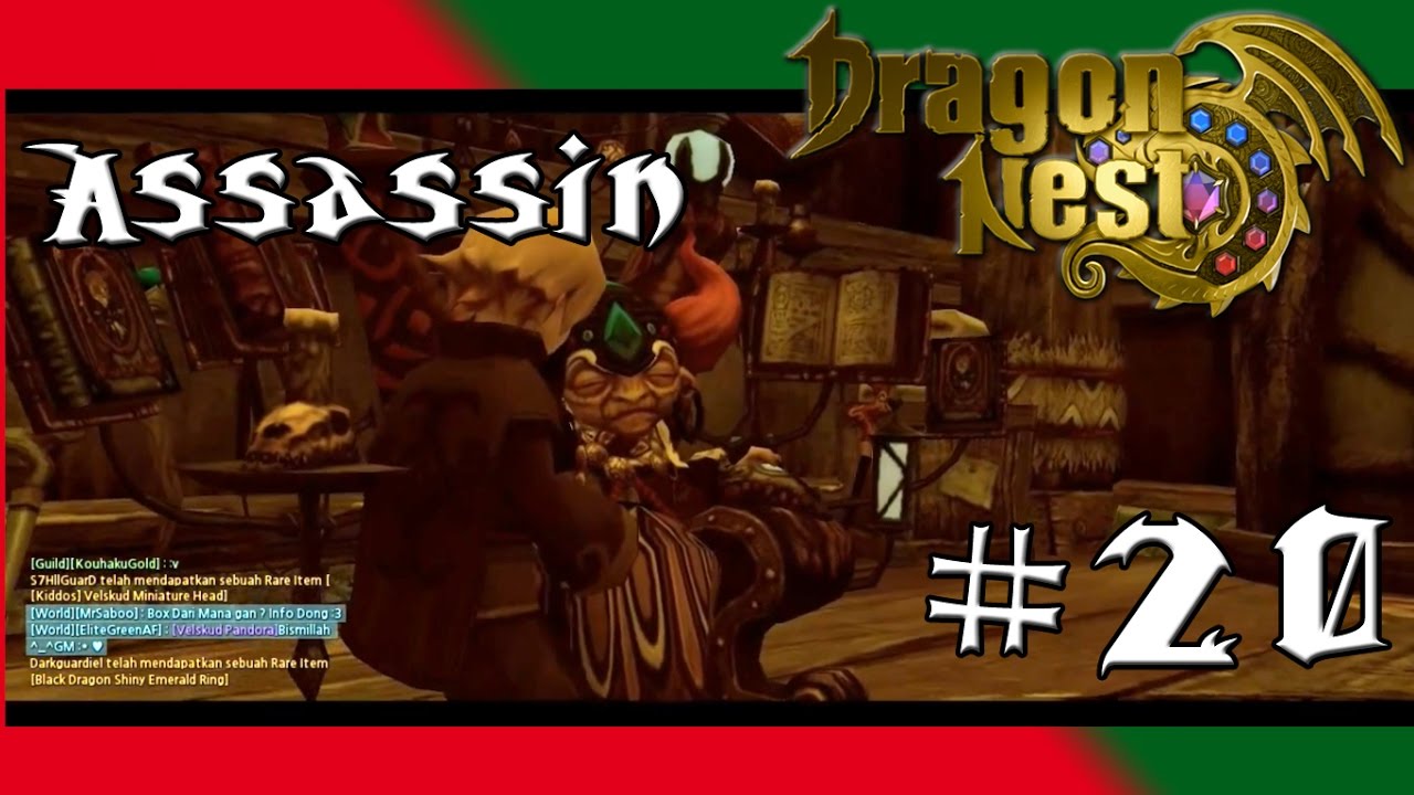 Dragon Nest Indonesia - Assassin part 20 - Karacule Meninggal !! - YouTube