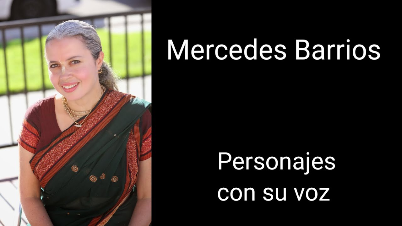 Mercedes Barrios 🇻🇪 - Personajes con su voz - YouTube