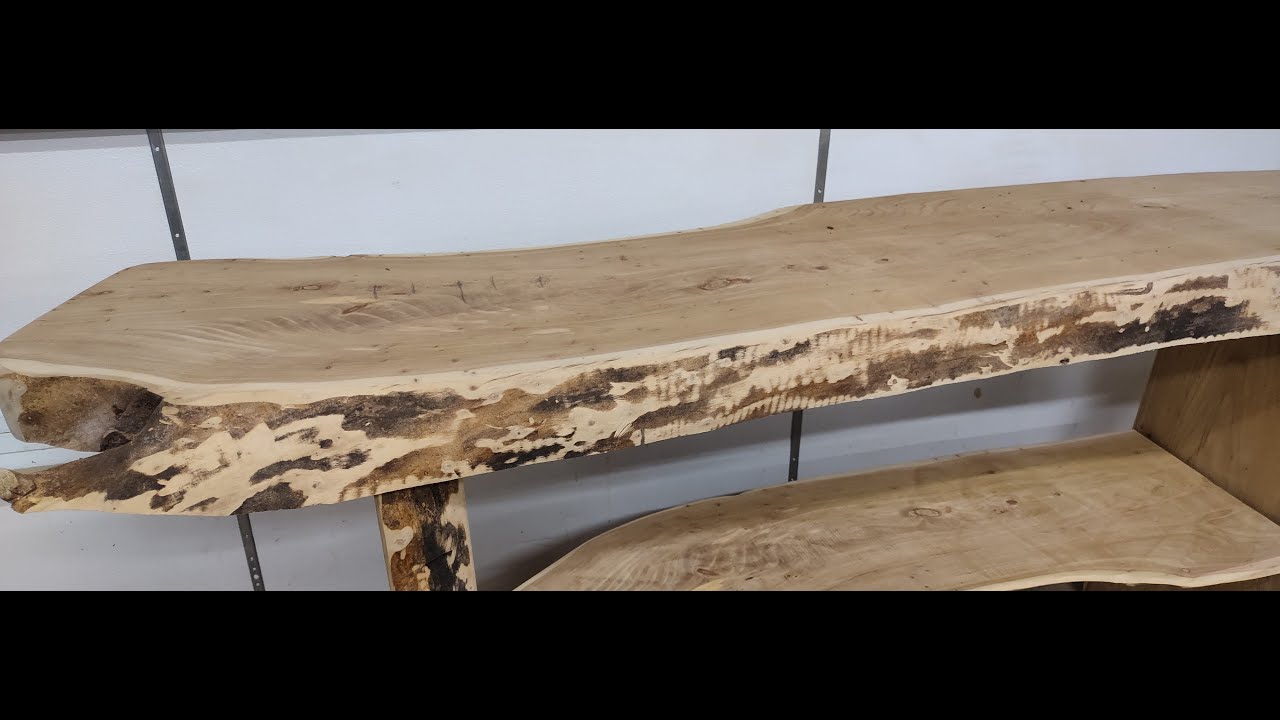 Can You Fake a Live Edge? Watch a Gorgeous Live Edge TV Stand Get Built ...