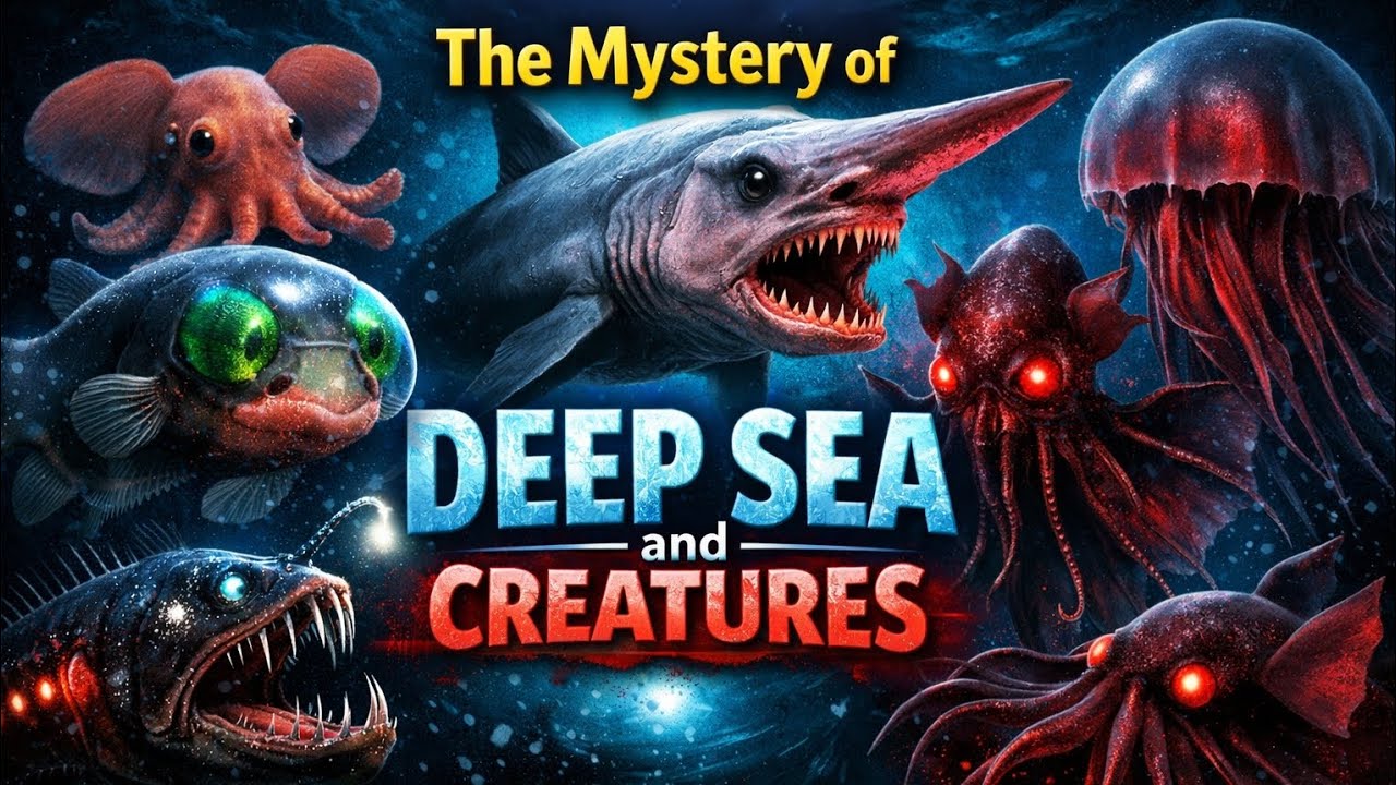 The mystery of Deep sea and creature, one updated video on new 6 Deep ...
