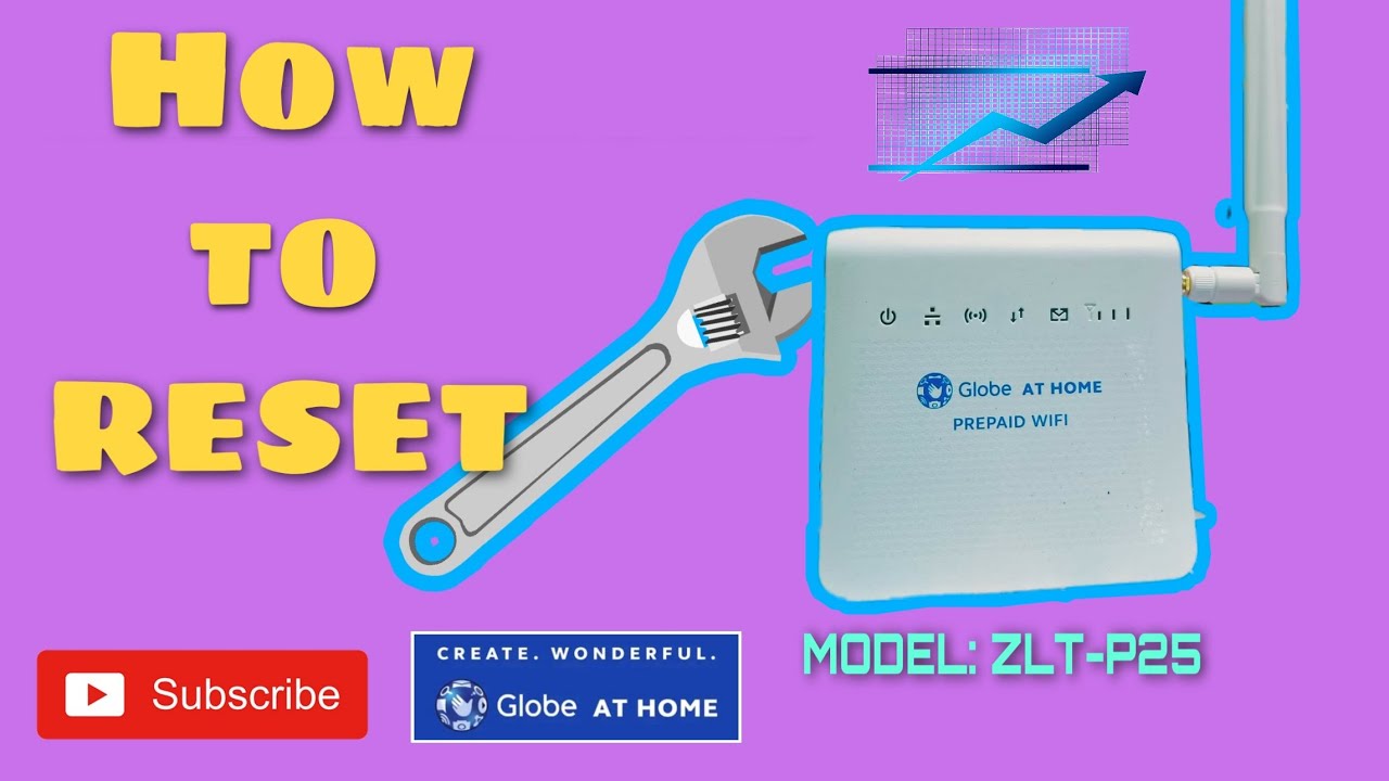 Globe At Home Prepaid Wifi | ZLT-P25 Reset # 24 | rmj pisonet - YouTube