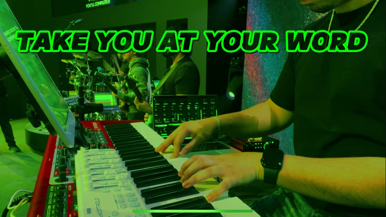 Take You At Your Word | [SYNTH PAD CAM] / [AUX KEYS CAM] | Xavier Piano ...