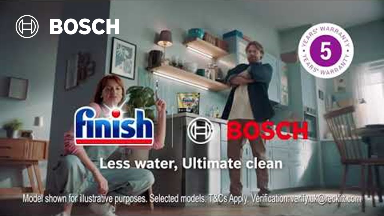 Bosch & Finish | Use Less Water, Get An Ultimate Clean - YouTube