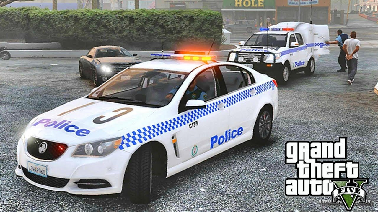 GTA 5 MODS LSPDFR 945 - AUSSIE PATROL!!! (GTA 5 REAL LIFE PC MOD) - YouTube
