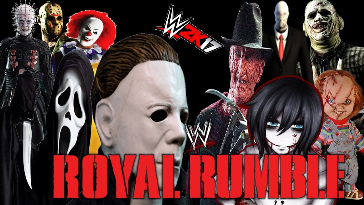 Pinhead/Myers/Freddy/Jason/JTK/Chucky/Leatherface/Ghostface/Slenderman ...