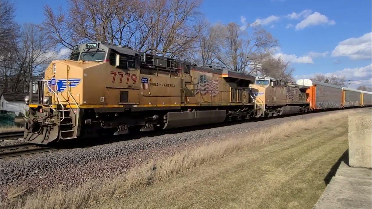 03/16/2022 UP 8093, UP 7162, UP 6161, UP 5122, UP 5342, 2nd train UP 7779, UP 6014 ...