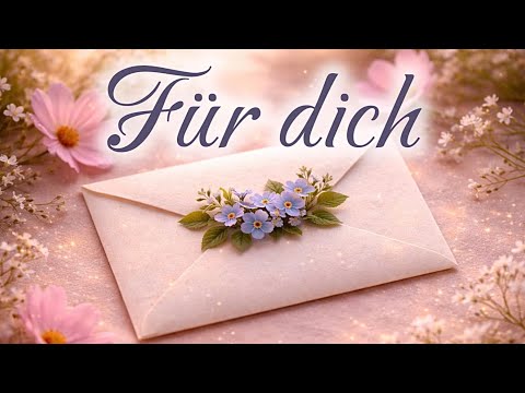 💌 Eine kleine Herzensbotschaft für dich | Wie schön, dass es dich gibt
