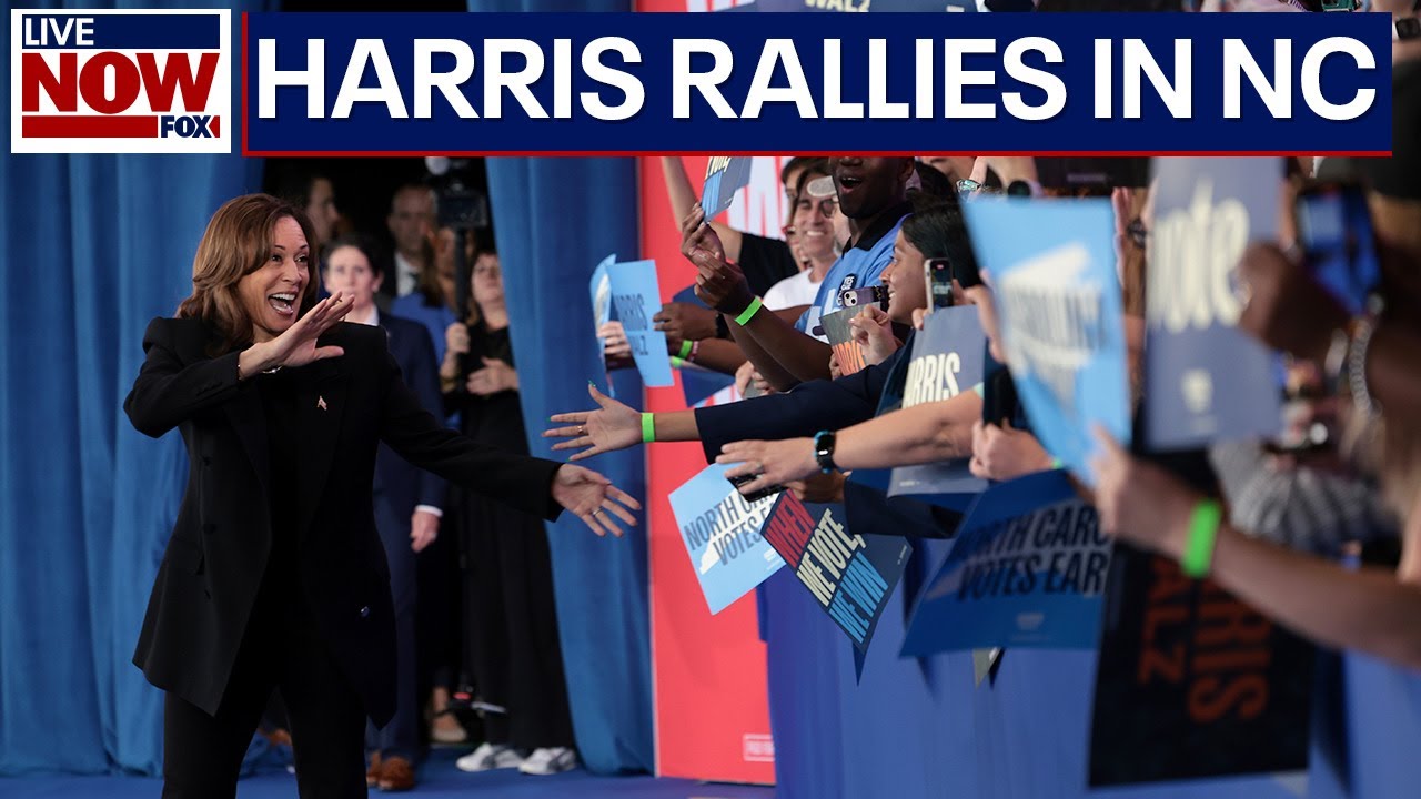 FULL SPEECH: VP Harris addresses supporters in North Carolina | LiveNOW ...