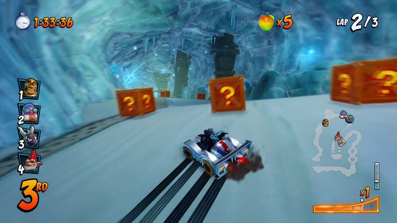 Polar Race crash ctr nf - YouTube